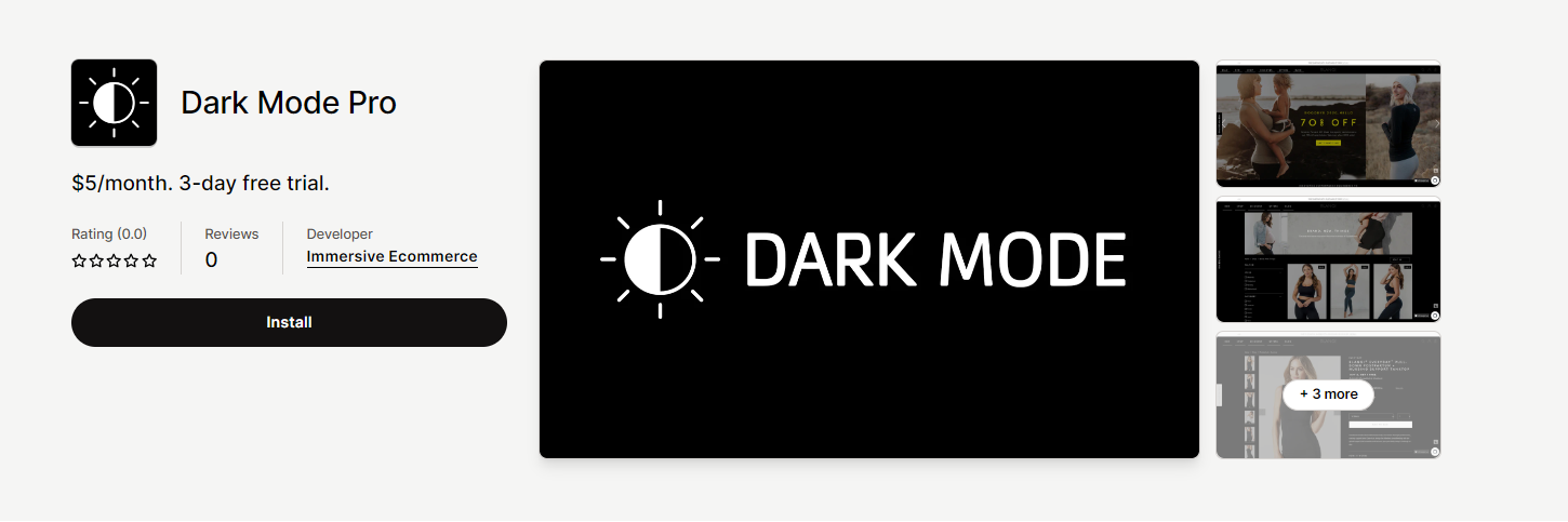 Top 3 Shopify Dark Mode Apps For Enhancing Your Store’s Aesthetics